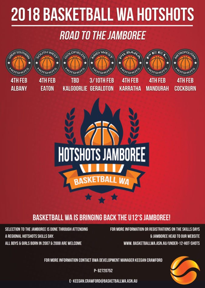 New Look Hot Shots Program - Perry Lakes Basketball