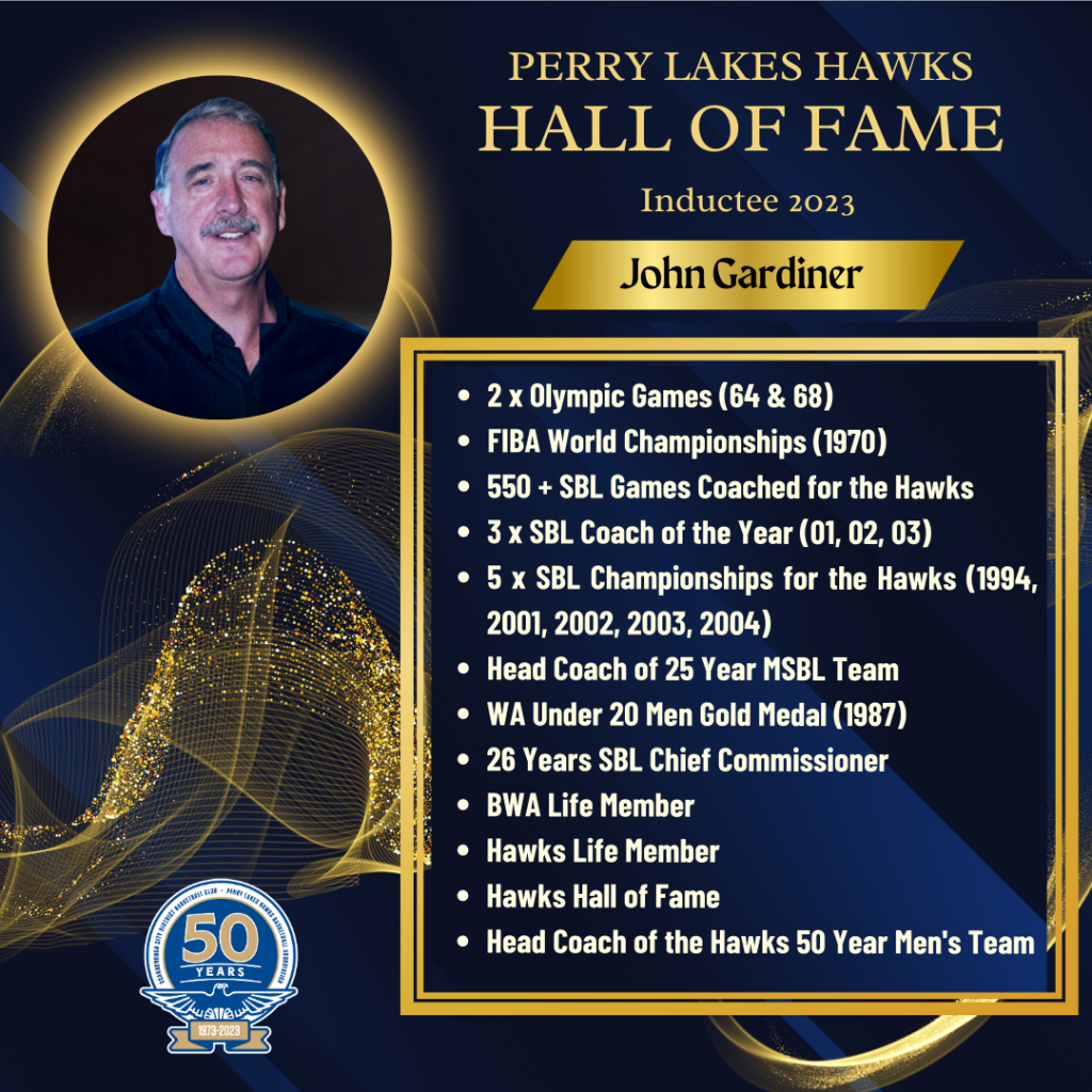 John Gardiner Hall of Fame - Perry Lakes Basketball